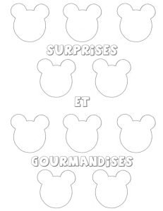 Gabarits pour macarons - Surprises et gourmandises